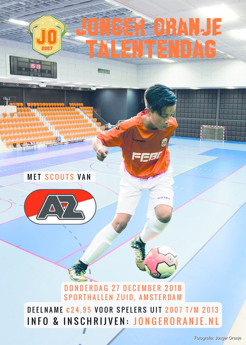 Jonger Oranje Talentendag met scouts van AZ - Hoornsdagblad.nl Jonger Oranje Talentendag met scouts van AZ - Hoornsdagblad.nl